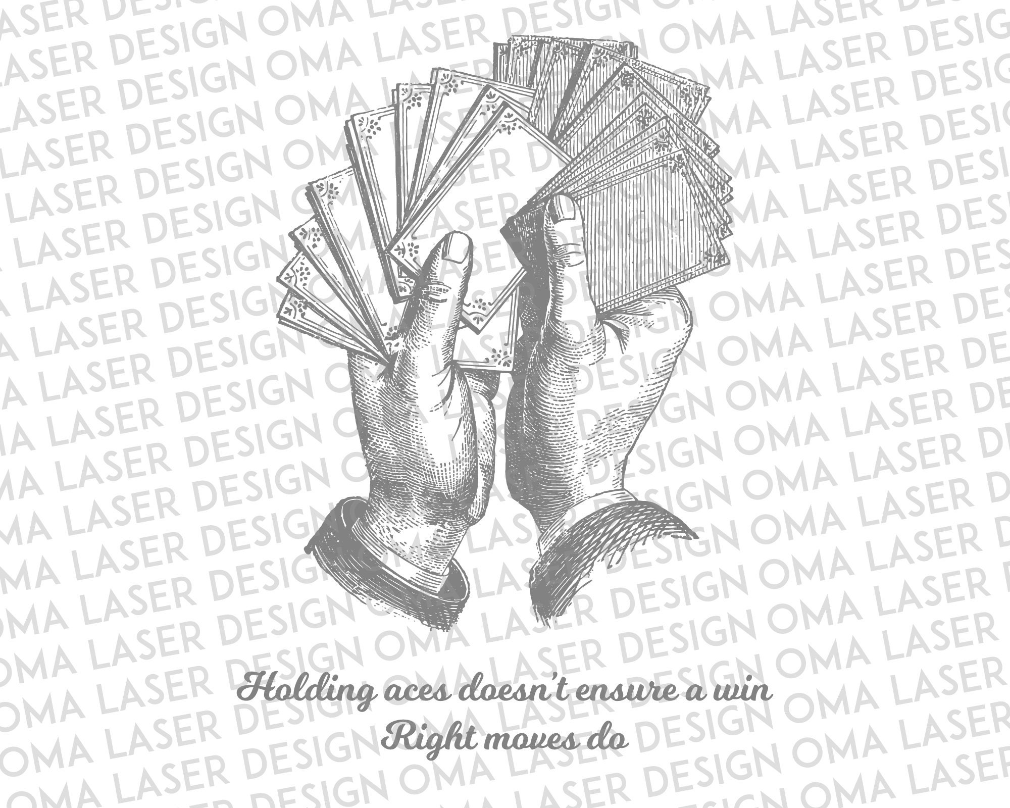 Playing Cards Dxf File Vector. Laser Engraving File. Poker - Etsy Canada