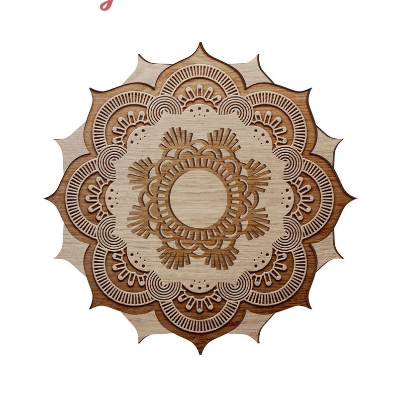 Mandala Cnc File - Etsy