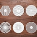 Clock Faces Svg Bundle. Set of 15 Wall Clock Laser Cut Files. Optical ...