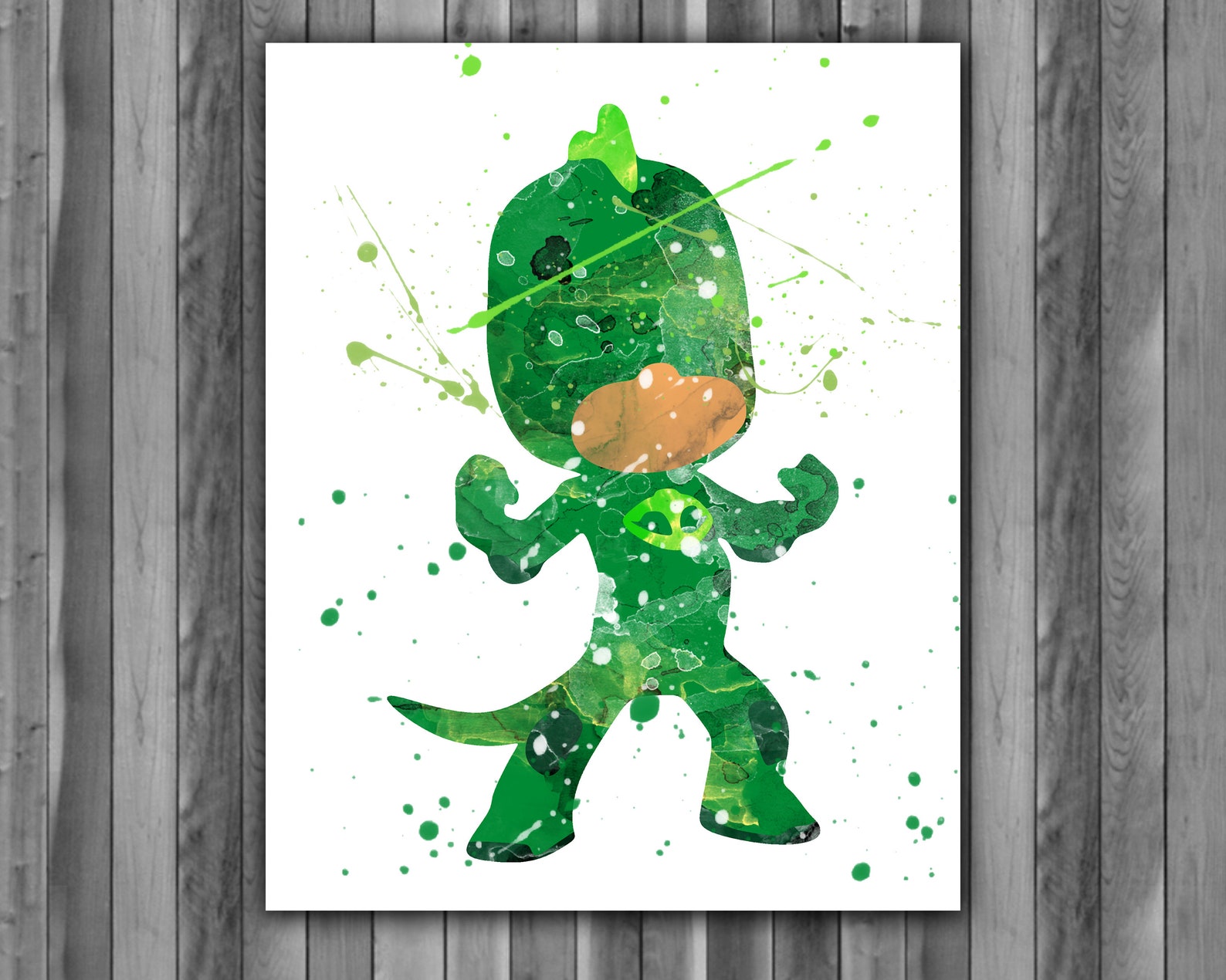 PJ Masks Print PJ Masks Painting PJ Masks Art Pj Masks | Etsy