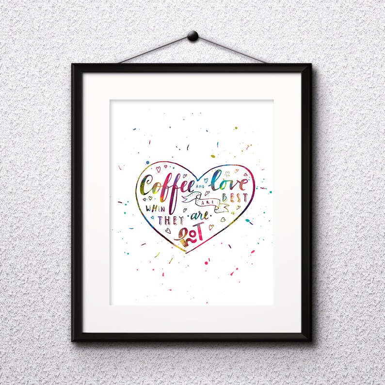 Inspirational Quote Watercolor Print Love Print 26 - Etsy