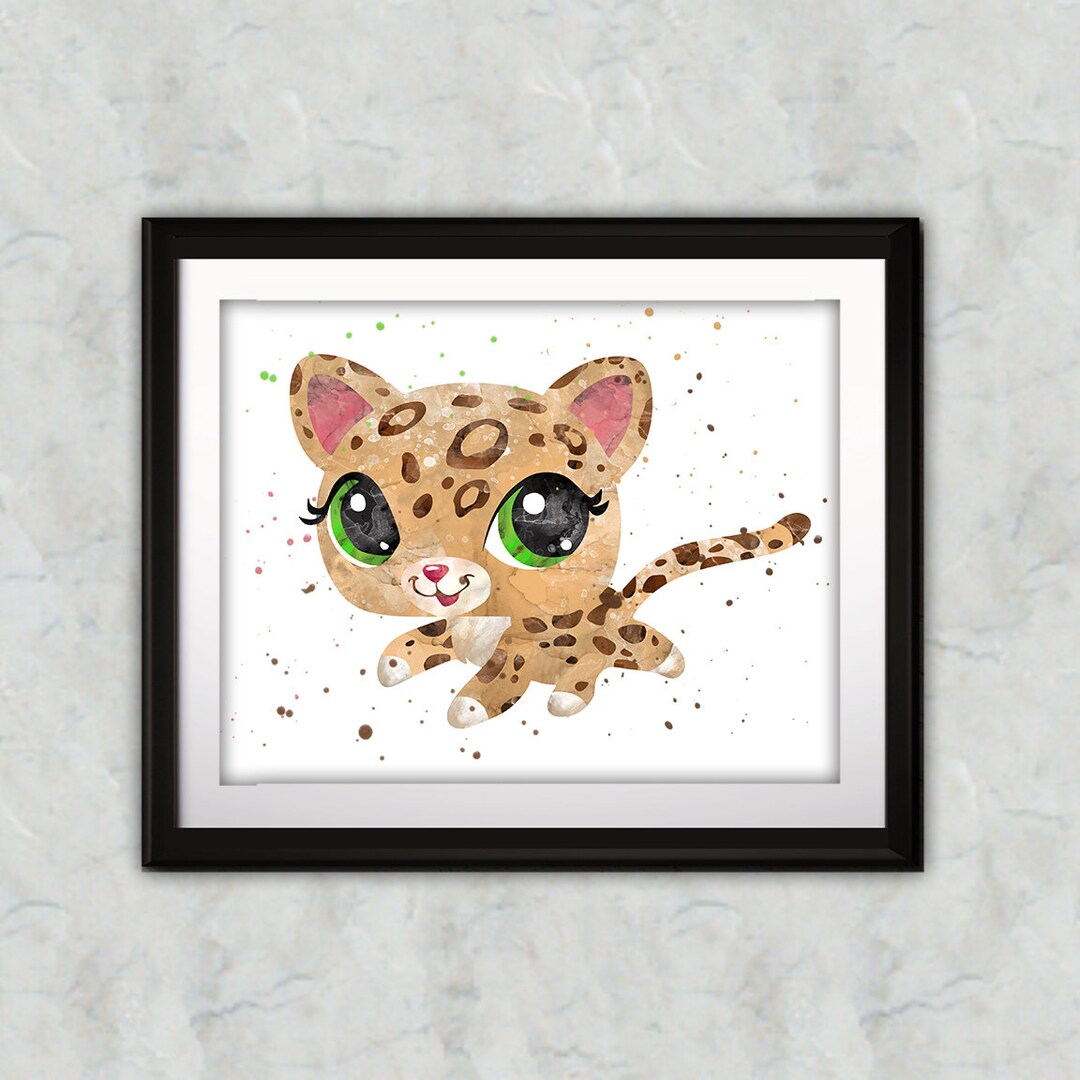 Cat Watercolor Print, Cat Art, Cat Painting, Cat Poster, Cat Print ...