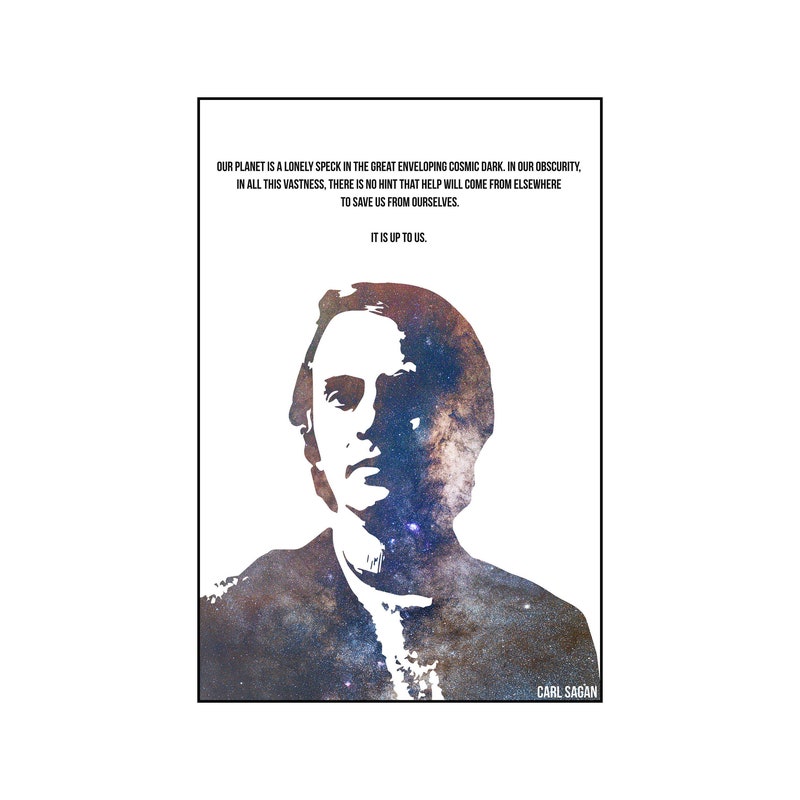 Carl Sagan - Etsy