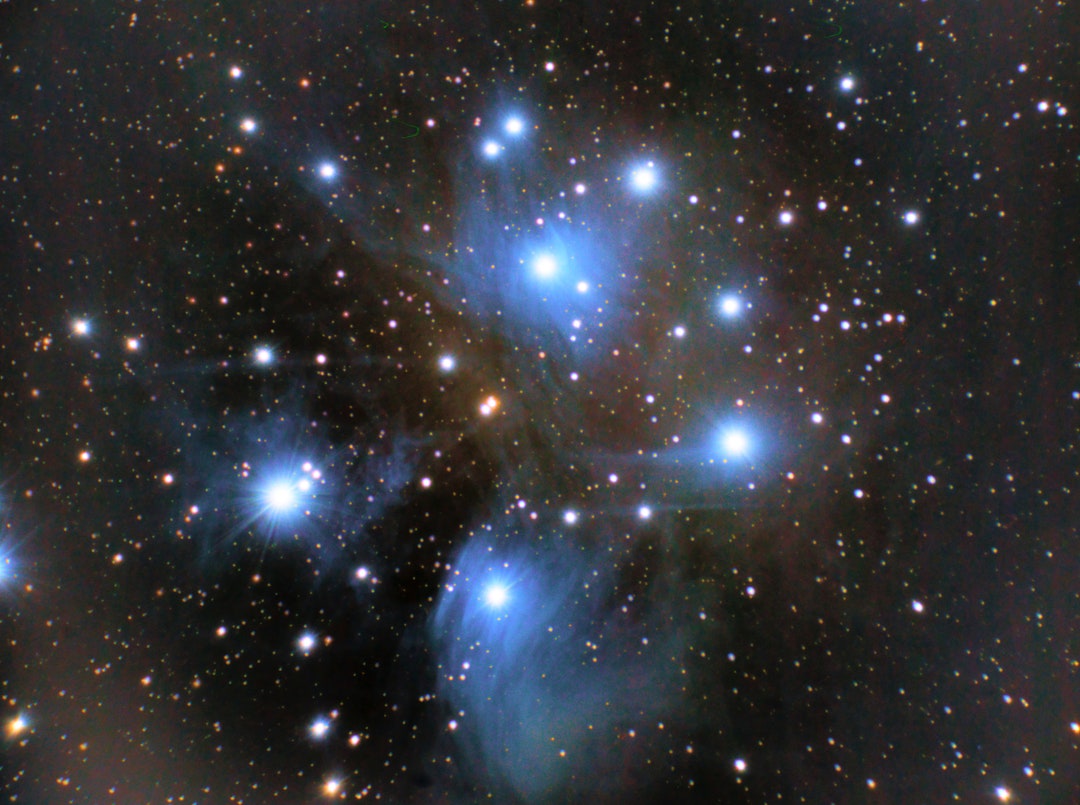 Starry Night Photograph : Pléiades Les Sept Sœurs Deep Sky - Etsy France