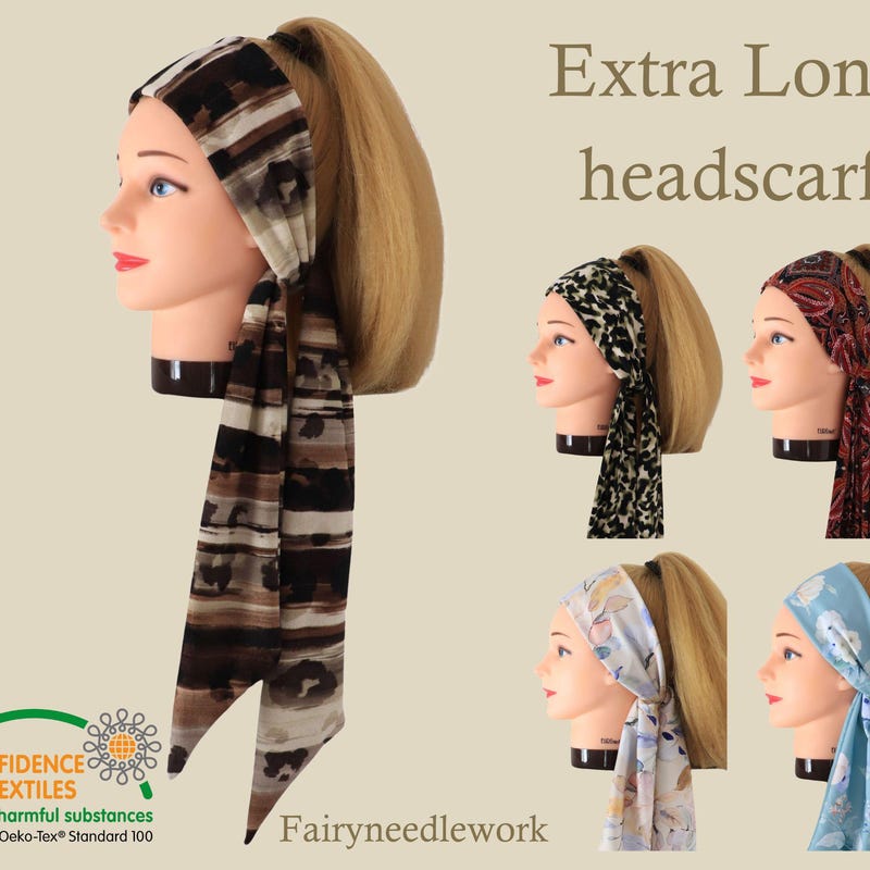 Extra long head scarf - Etsy.de
