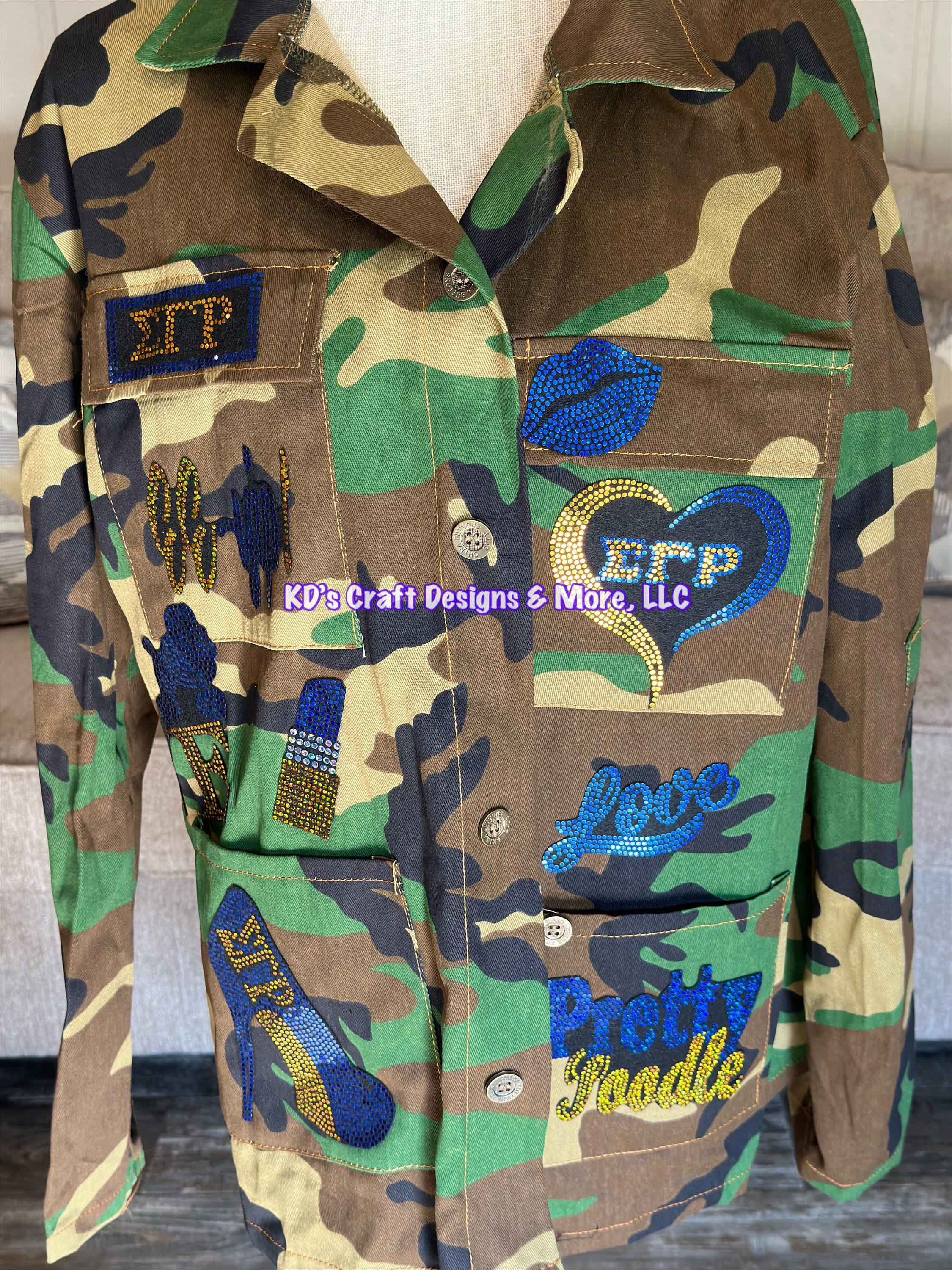 Sigma Gamma Rho Patchwork Jacket, Sgrho, Sorority, Sorority Gift - Etsy