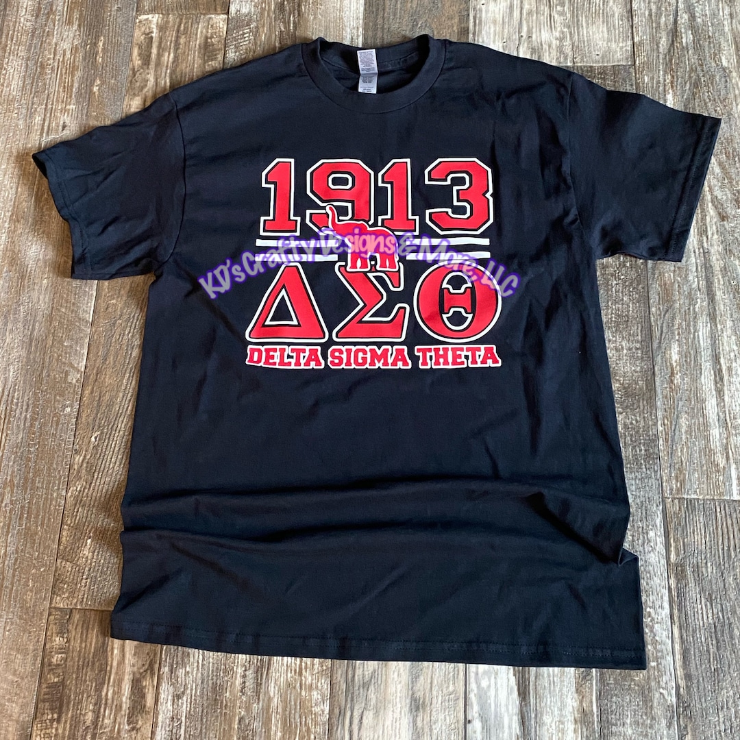 1913 Delta Sigma Theta With Elephant, Delta Sigma Theta Shirt - Etsy
