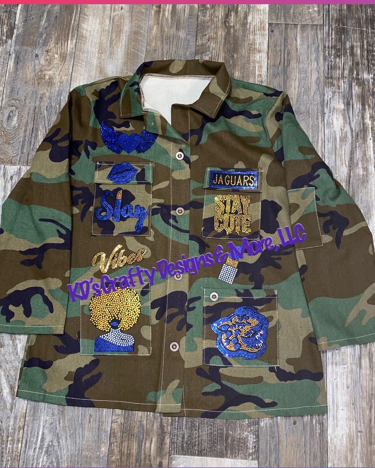 Southern University Camouflage Patchwork Jacket Camo Jacket Camouflage ...