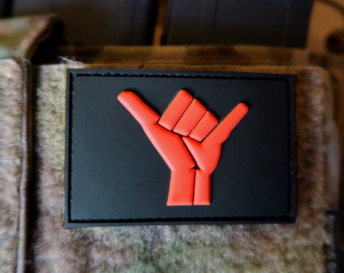 The Shaka PVC Patch - Etsy