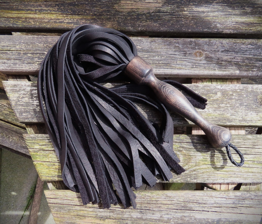 Soft Calf Hide Mop Flogger - Etsy