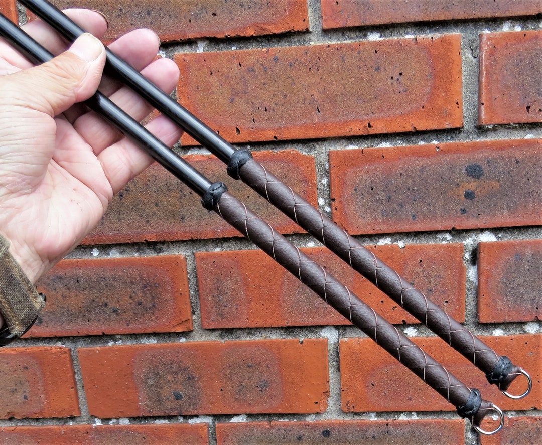 Pair of Dark Brown Handled 10mm Delrin Canes - Etsy