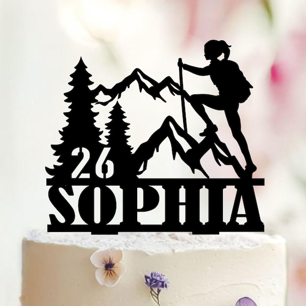 Mountain Cake Topper - Etsy