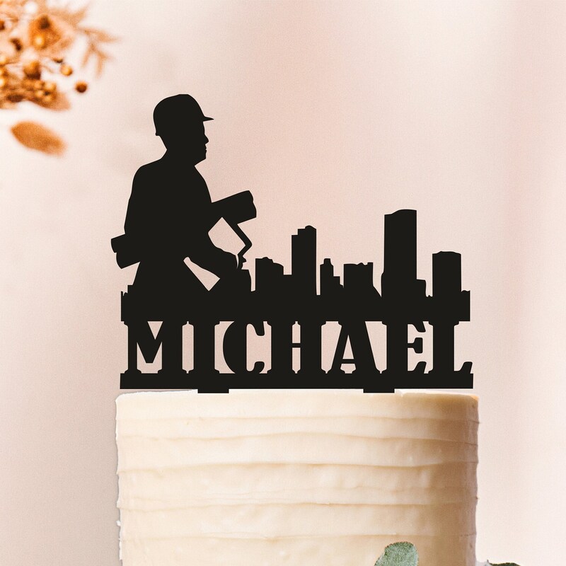 Wood Graduation Cake Topper - Etsy