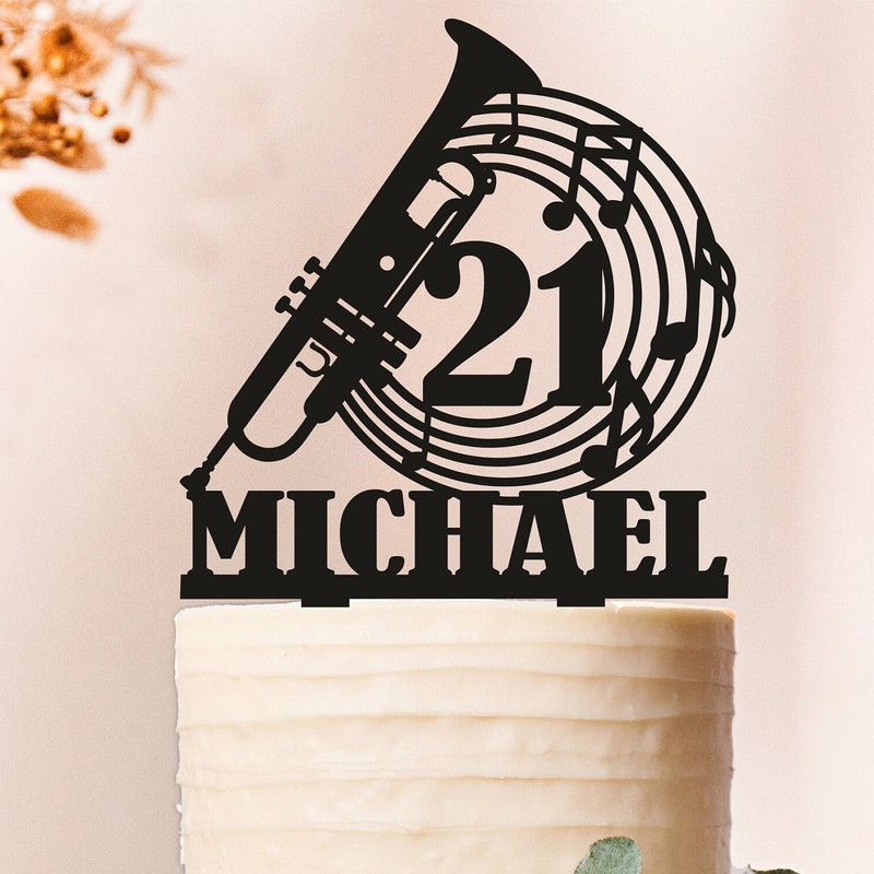 Music Cake Toppers - Etsy