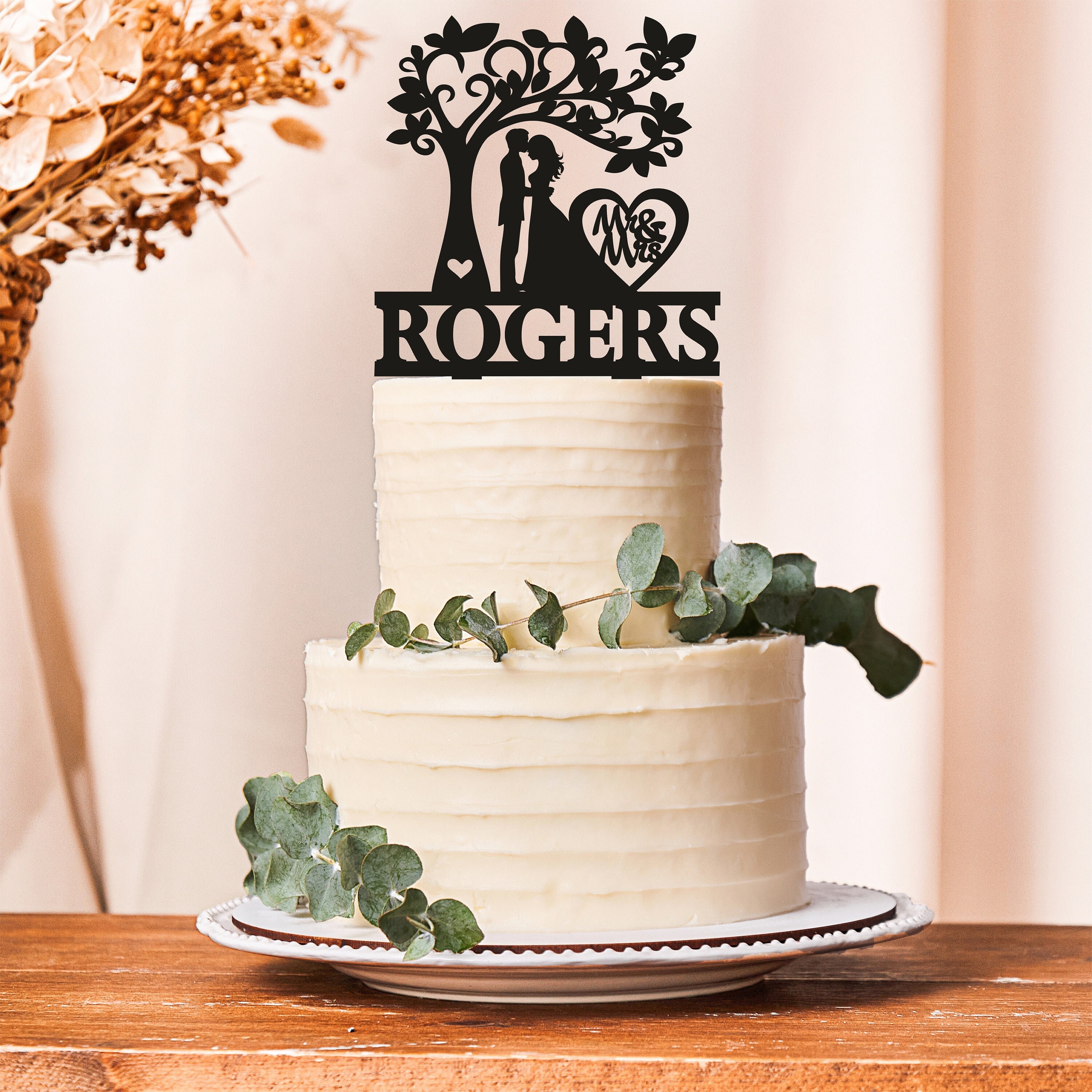 Rustic Tree Wedding Cakes