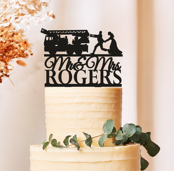 Bucket Trucks Wedding Cake Topper Bucket Trucks Cake Topper - Etsy