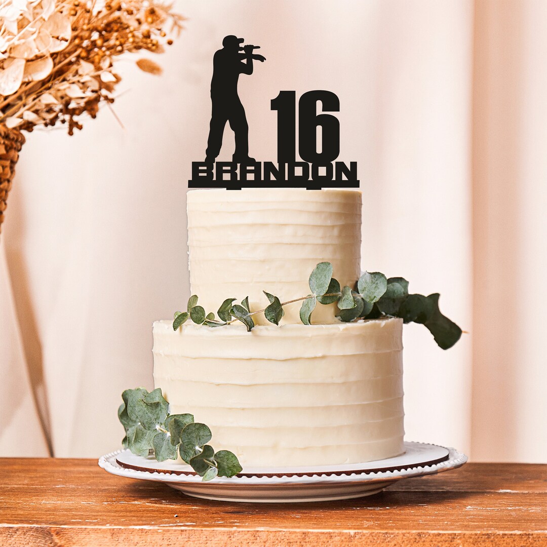 Singer Cake Topper, Birthday Cake Topper, Rap Singer Cake Topper ...