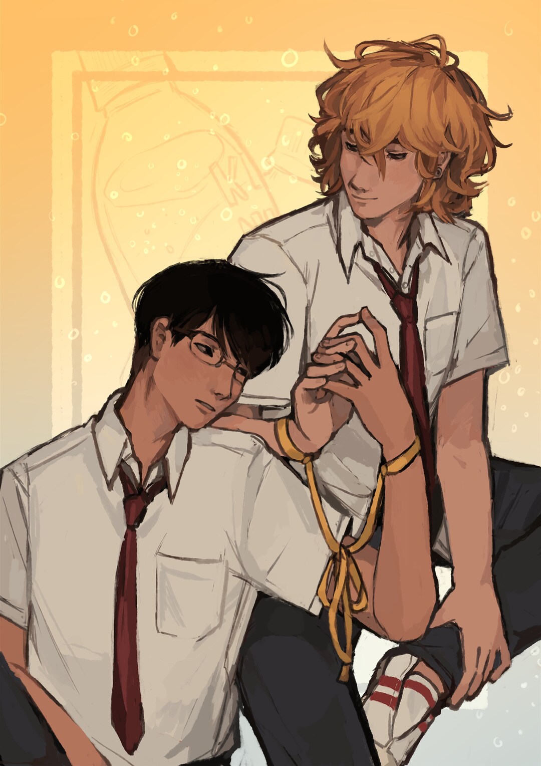 Doukyuusei A5 Print - Etsy