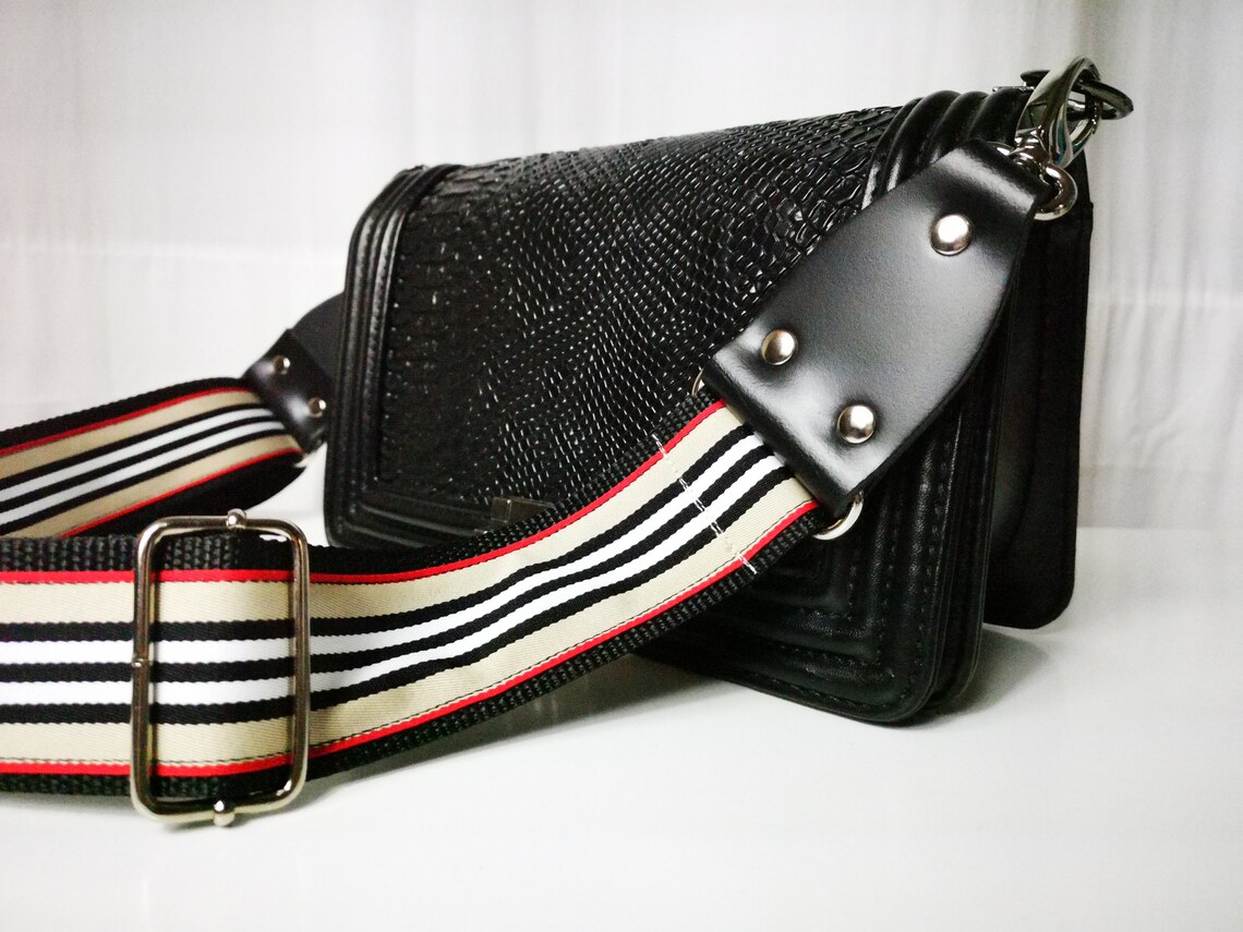 Adjustable Purse Strap Crossbody Bag strap Strap Striped | Etsy