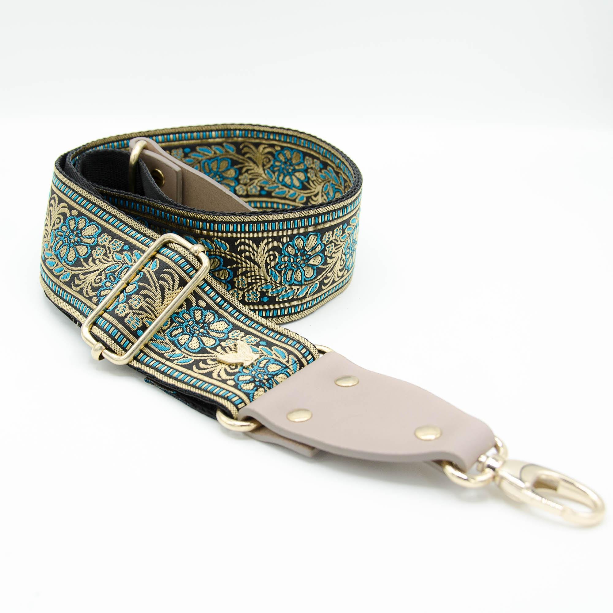 Blue Bag Strap, Guitar Purse Strap Crossbody, Purse Strap for Shoulder ...