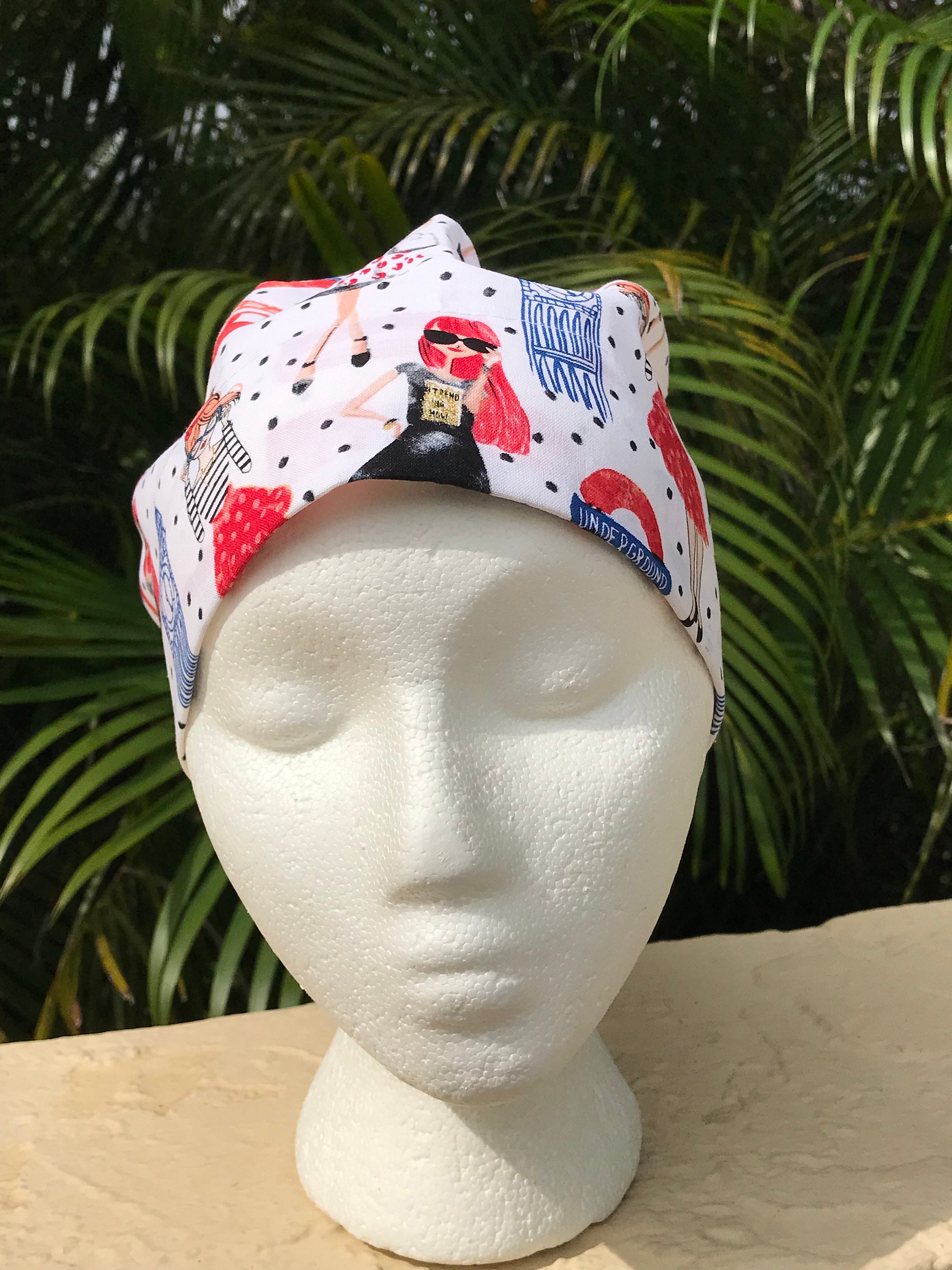 LONDON Woman Surgical Cap for Doctor W/ FREE Buttonsx-ray - Etsy UK