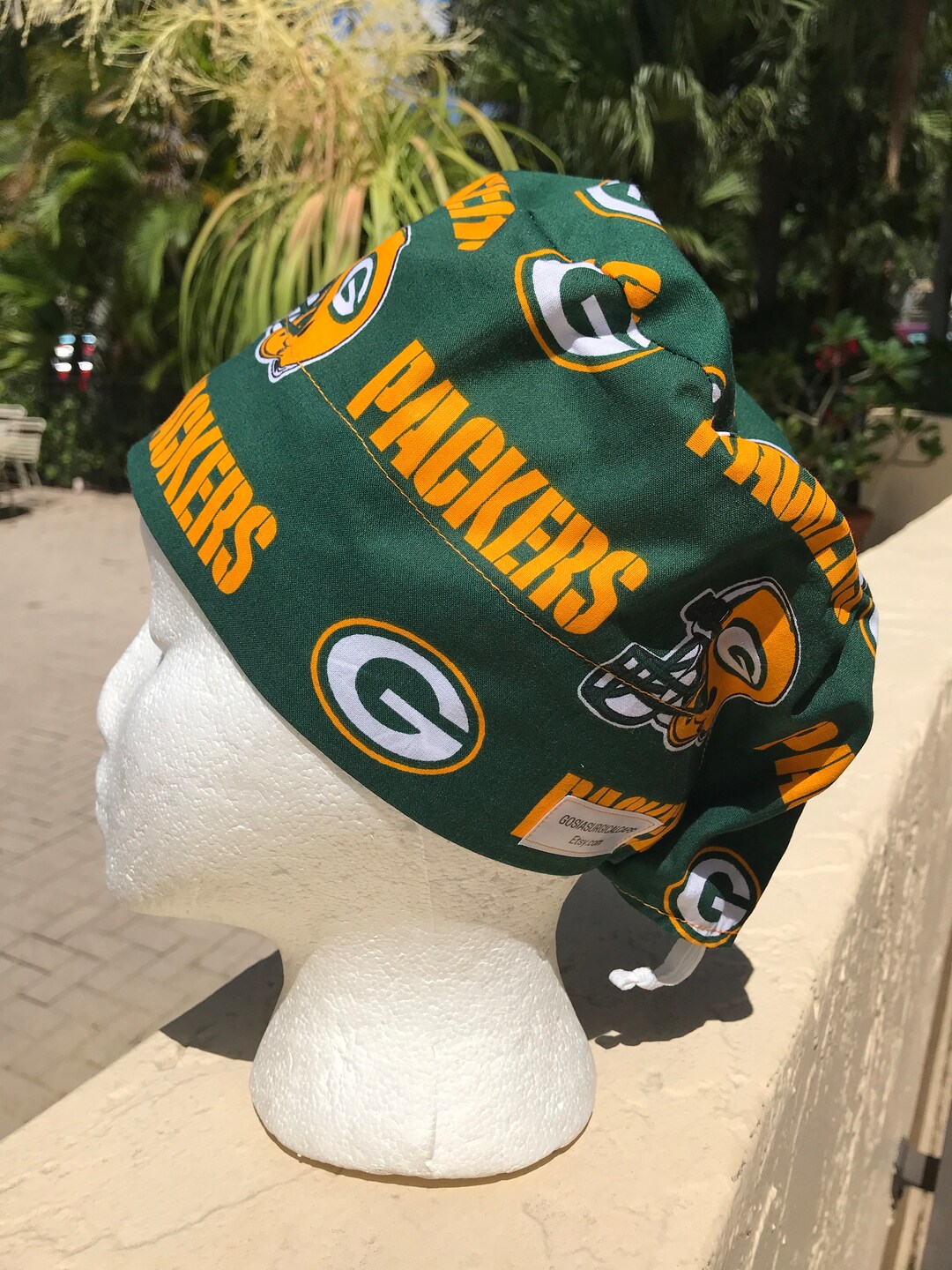 Green Bay Packers Surgical Scrub Cap With Free Buttons: Plastic Surgeon ...