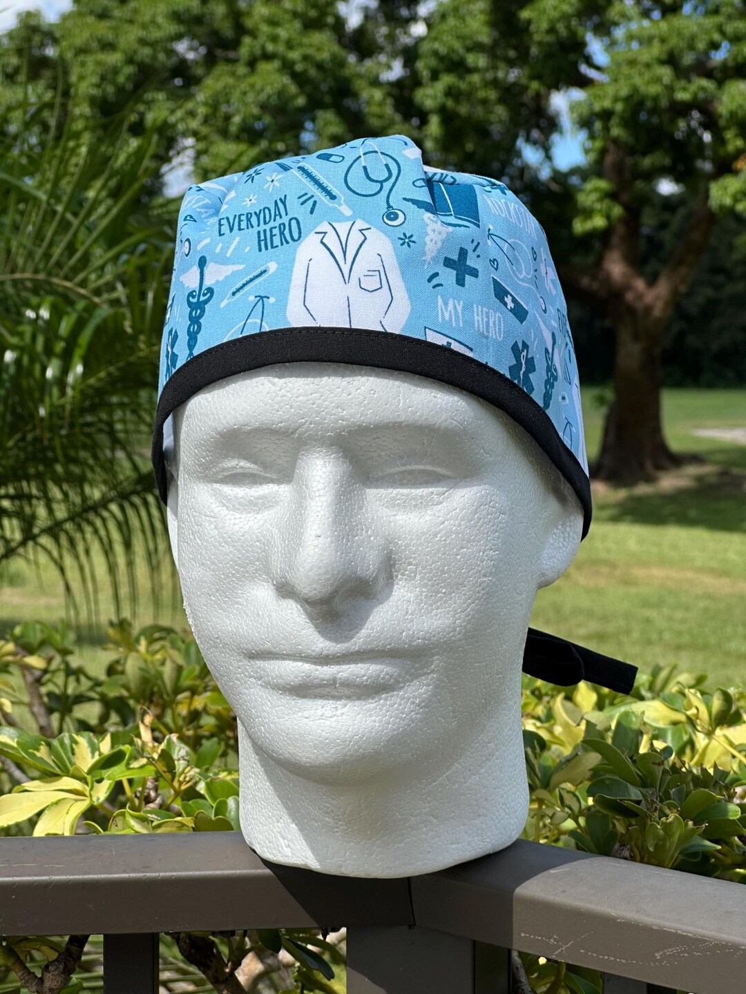 OUR Heros-doctor Surgical Cap W/ Sweat Band,anesthesiologist Hat,dentis ...
