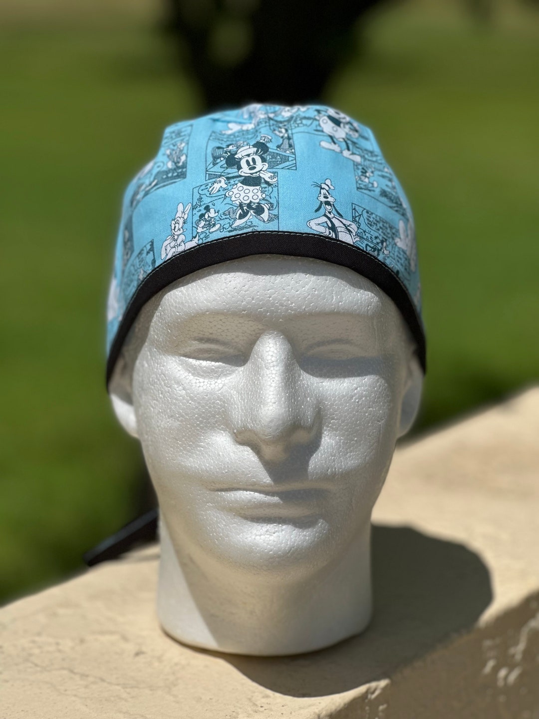 MICKEY Mouse-surgical Cap for Doctor W/sweat Band,vet Scrub Hat,nurse ...