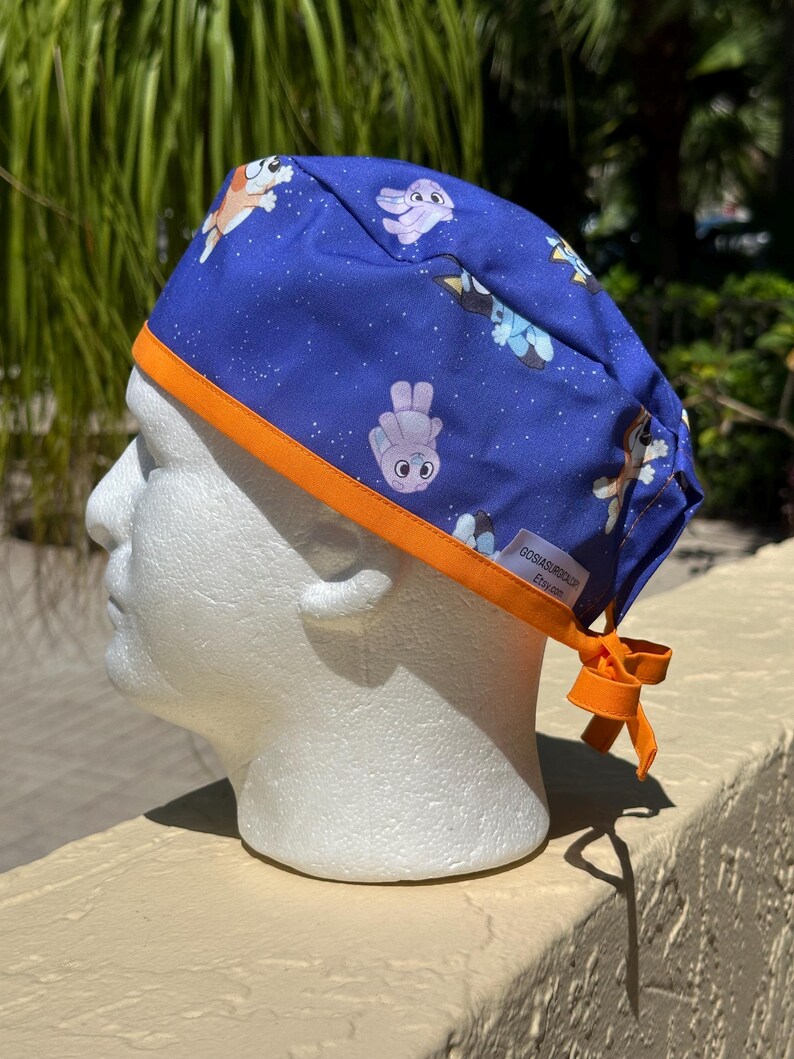 Male Surgical Cap for Doctor W/sweat Band/free Buttons/surgeon/nurse ...