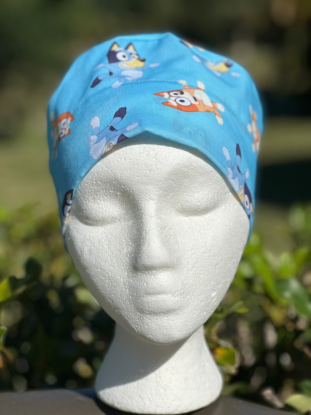 BLUEY Cartoons-woman Surgical Cap for Doctor W/free Buttons,name Tag ...