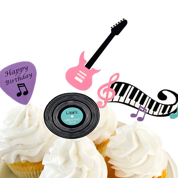 Music Note Cupcake - Etsy