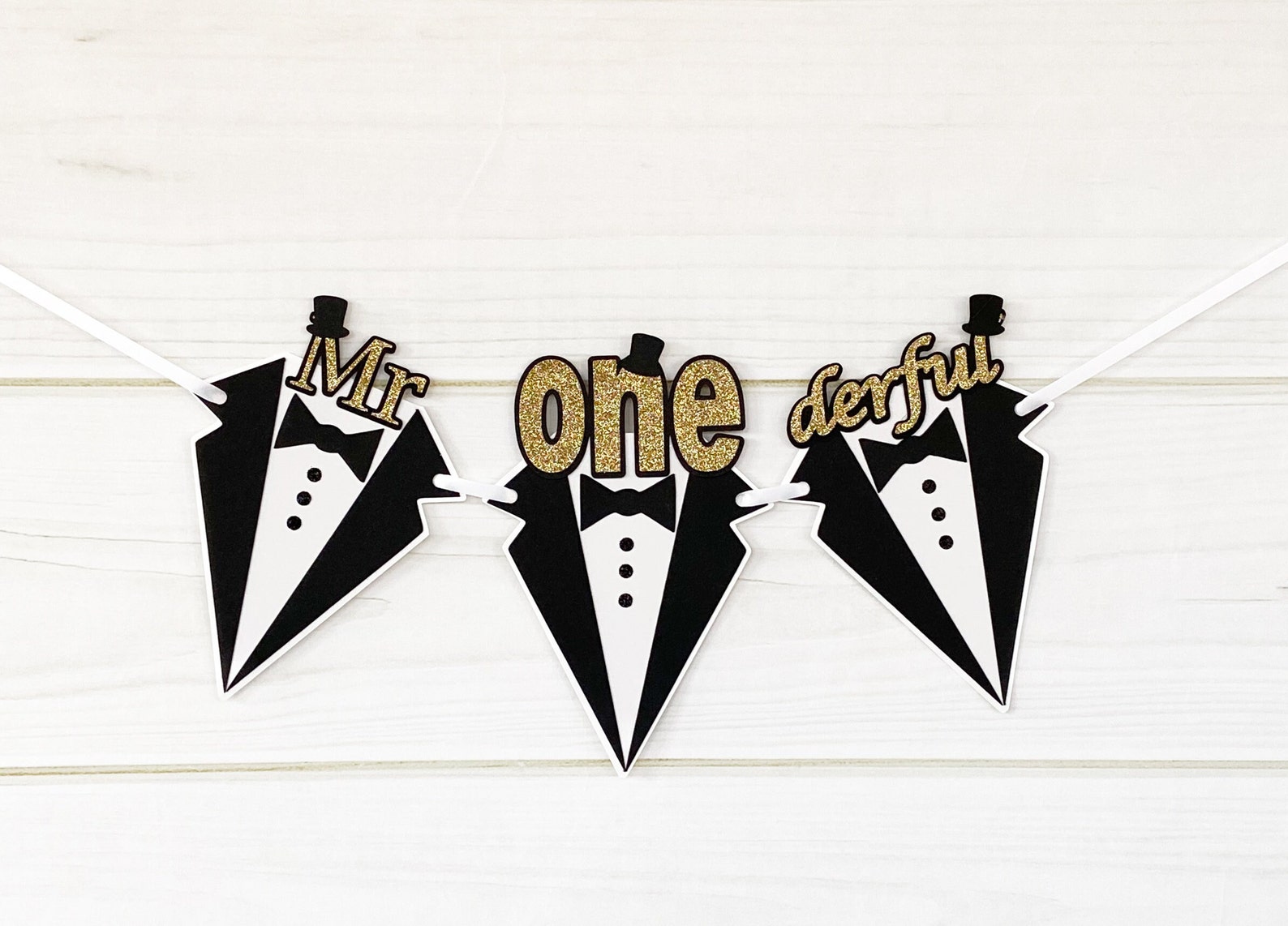 Mr. Onederful First Birthday Little Man 1st Birthday Black - Etsy