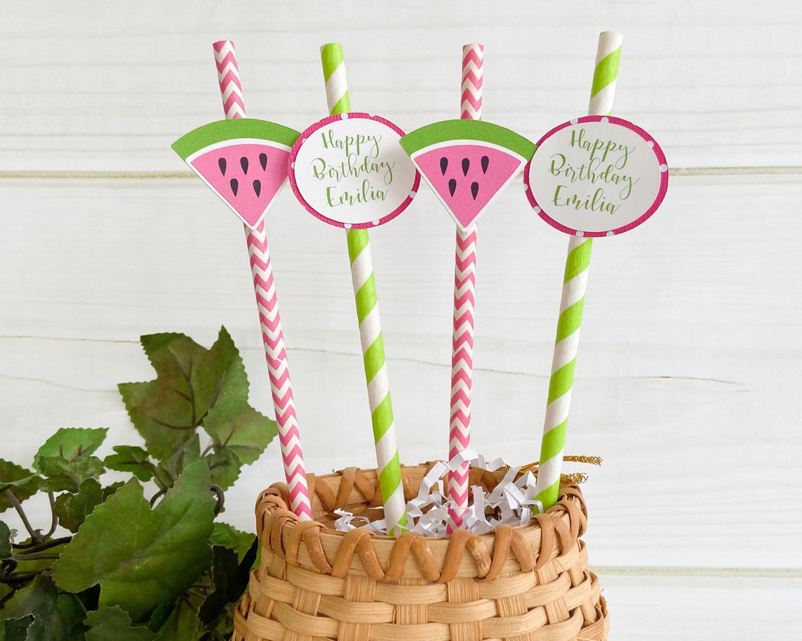 Watermelon First Birthday Decorations Watermelon Party | Etsy