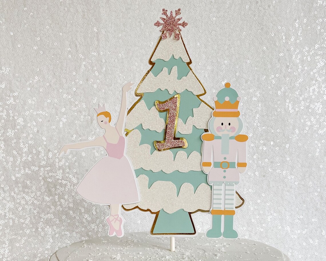 Nutcracker Ballet Cake Topper Sugar Plum Fairy Cake Topper | Etsy