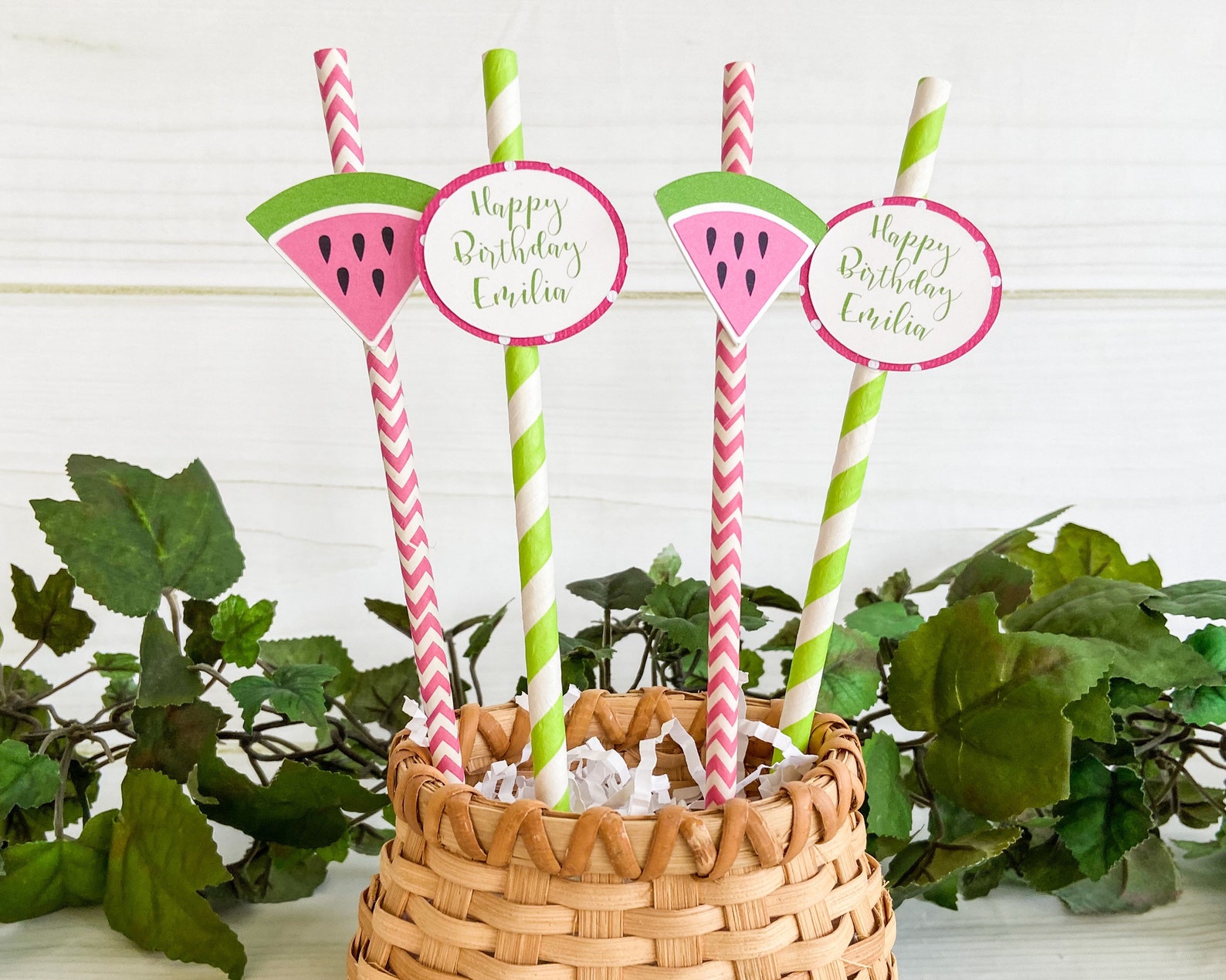 Watermelon First Birthday Decorations Watermelon Party | Etsy