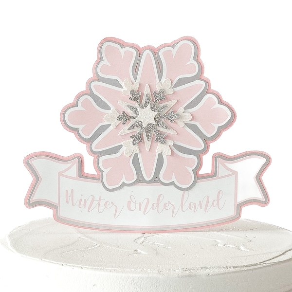 Winter Cake Topper - Etsy