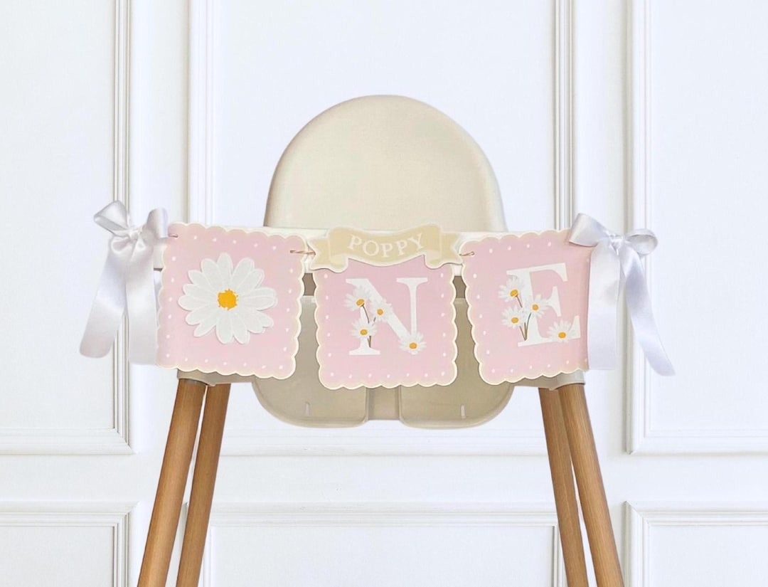 High Chair One Banner