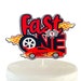 Race Car Fast One Cake Topper, Fast One 1st Birthday Racing Theme Cake ...