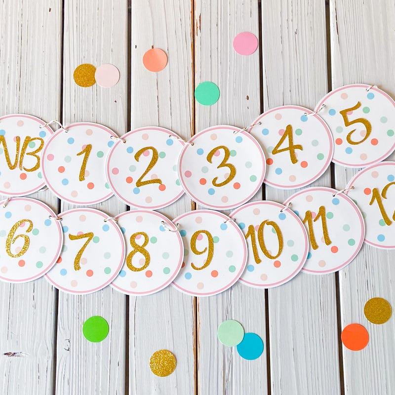 Monthly Photo Banner - Etsy