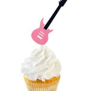 Music Theme Cupcake Toppers - Set of 12, Music Note 1st Birthday ...