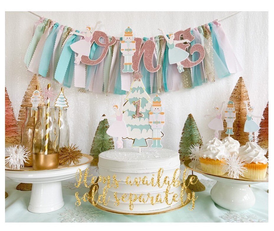 Nutcracker Ballet Cake Topper Sugar Plum Fairy Cake Topper | Etsy