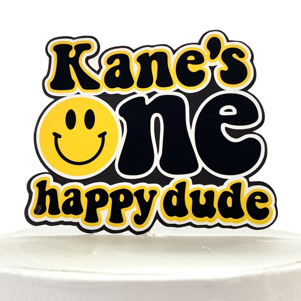 One Happy Dude Birthday Decorations - Etsy