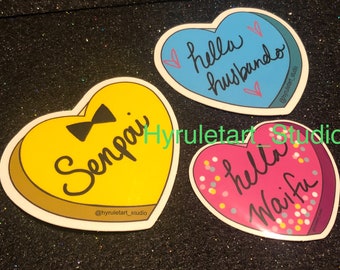 Husbando Stickers - Etsy