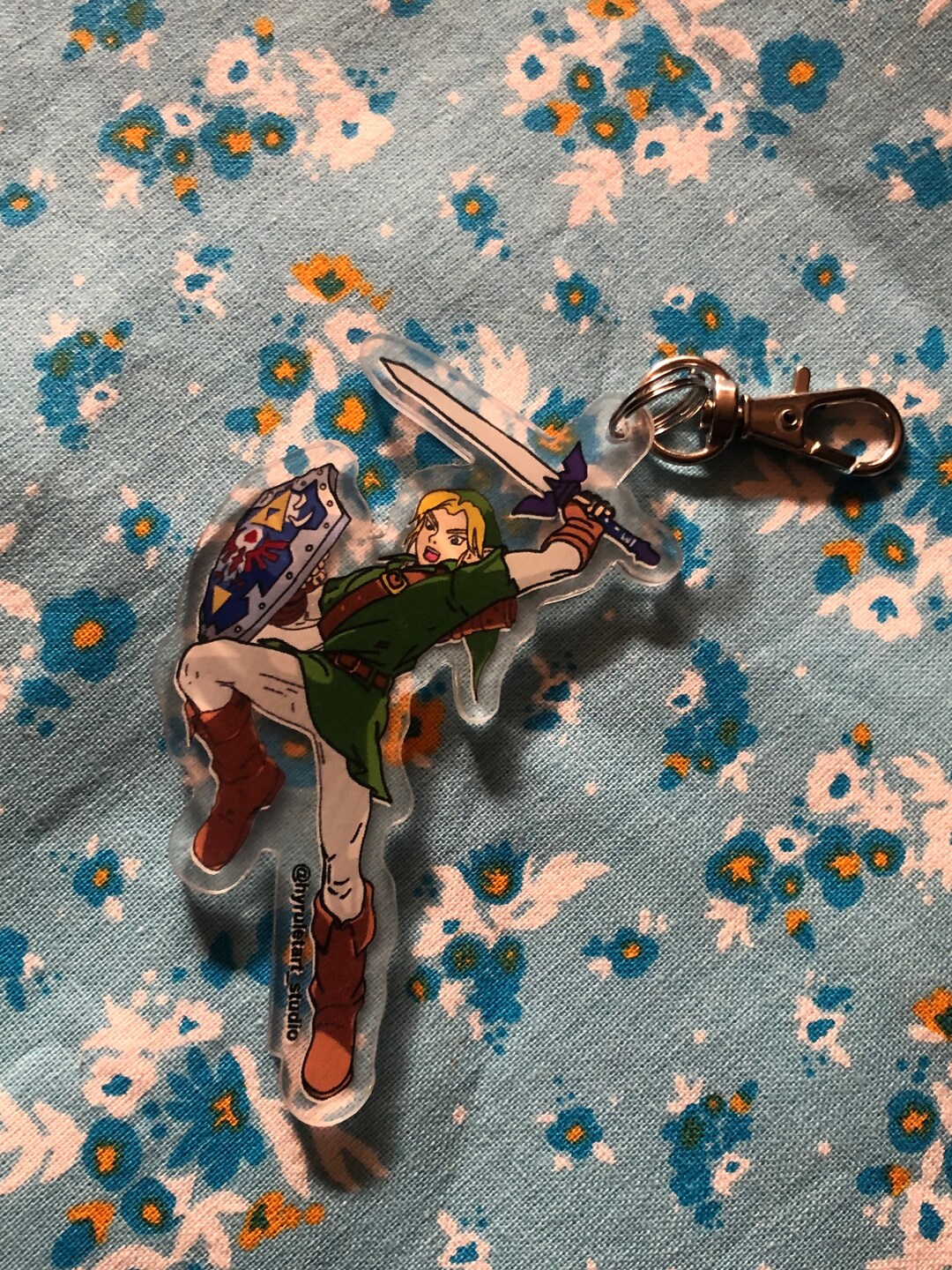 Buy LOZ Link Green Tunic, Keychain Charm Online in India - Etsy