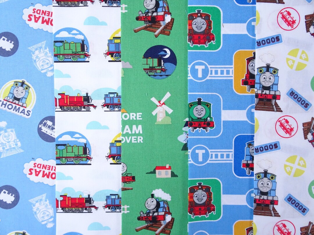 Thomas Tank & Friends Layer Cake 20 Pieces 10 Inch Squares 100% Cotton ...