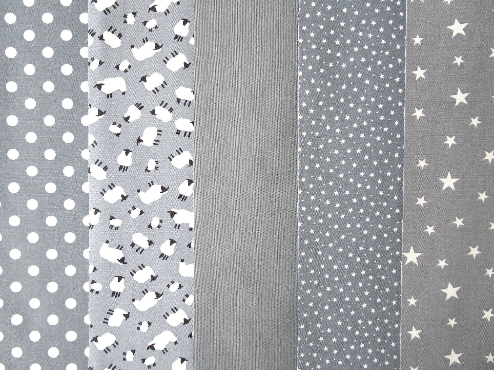 Grey Layer Cake 20 Pieces 10 Inch Squares 100% Cotton Patchwork Fabric ...