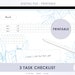 Tasks 10 Color Options Checklist to Do List Digital File Instant ...