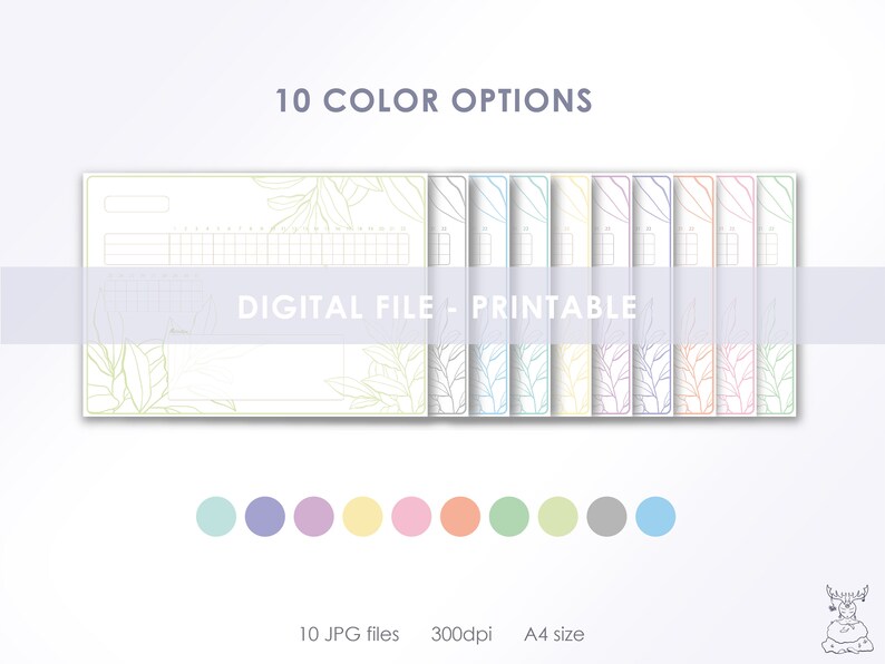 Tasks - 10 Color Options - Checklist - to Do List - Digital File ...