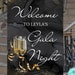Electronic Gala Night Party Invitation Template, Paperless & Editable ...