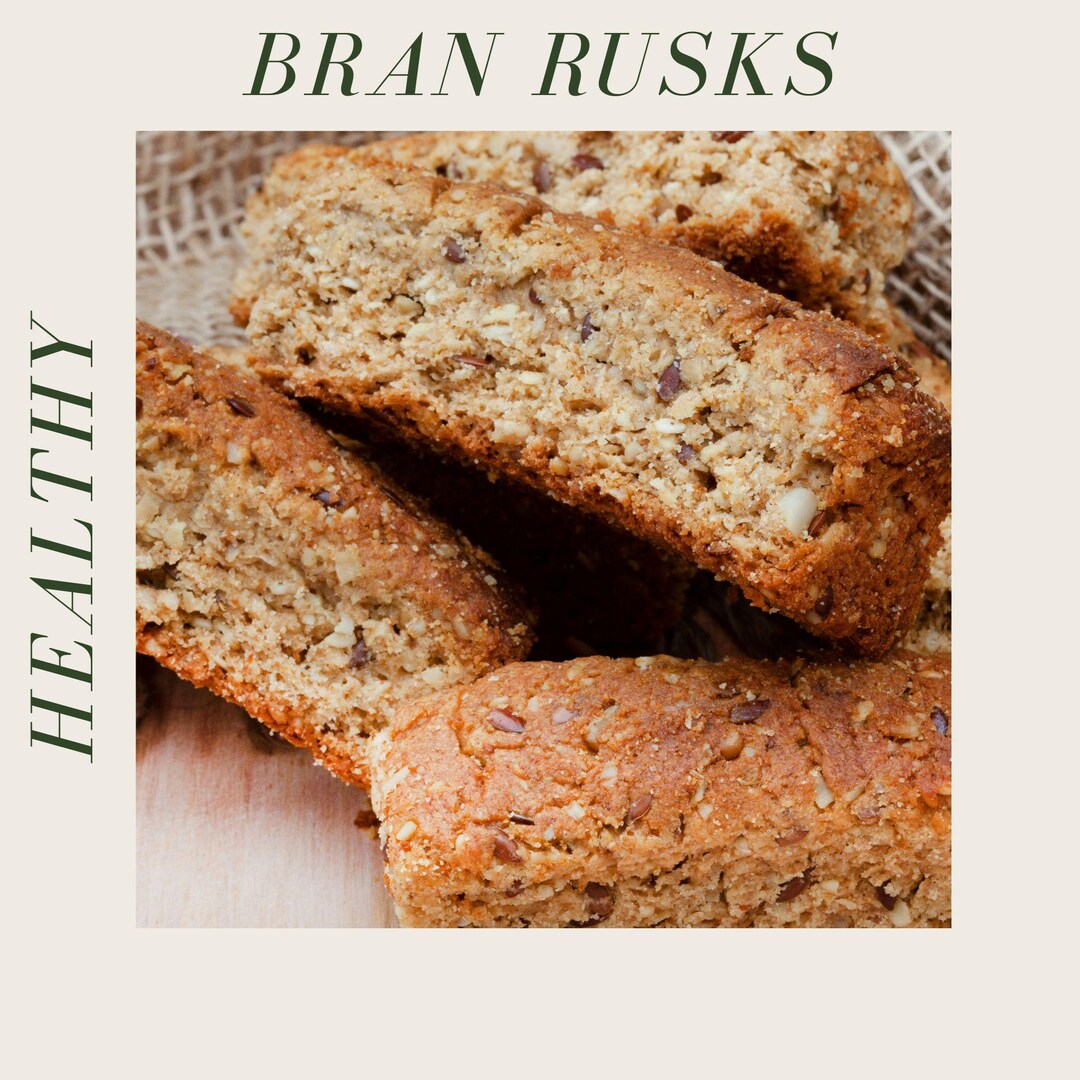 Healthy Bran Rusks 1 KG Pack - Etsy